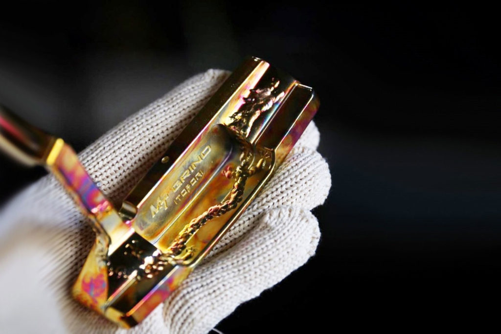 dragon weld burning copper putter - Itobori Golf Shop