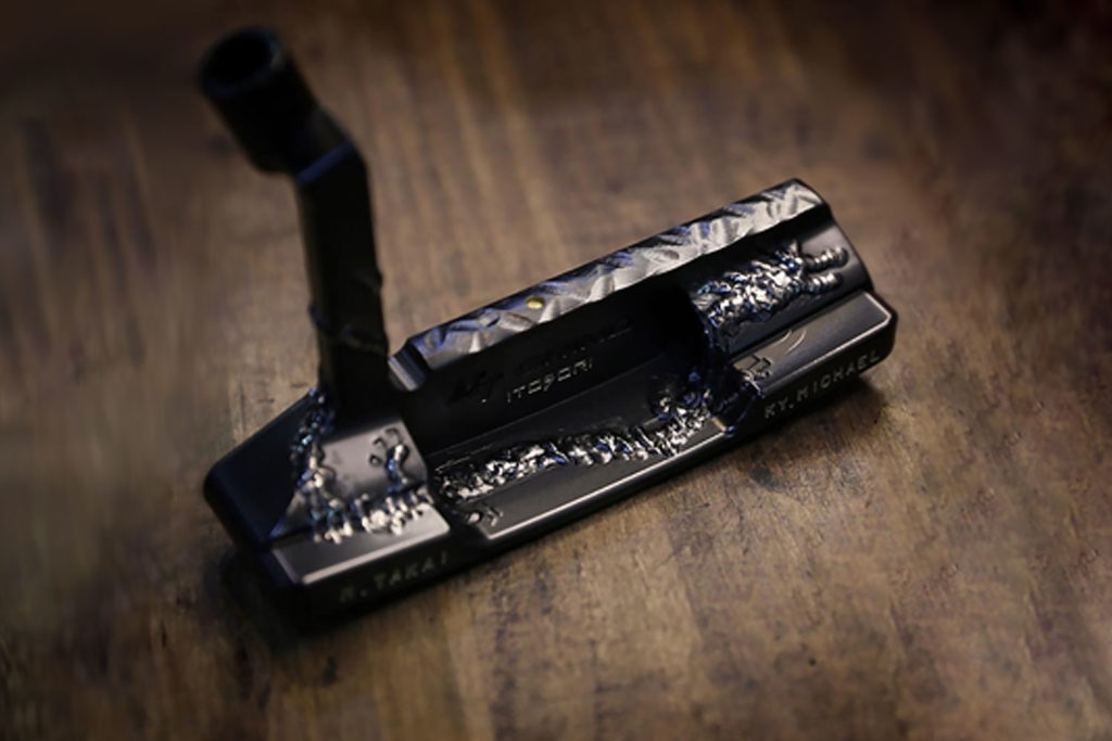 Dragon Weld & Top Grind Black Boron Finish Putter - Itobori Golf Shop