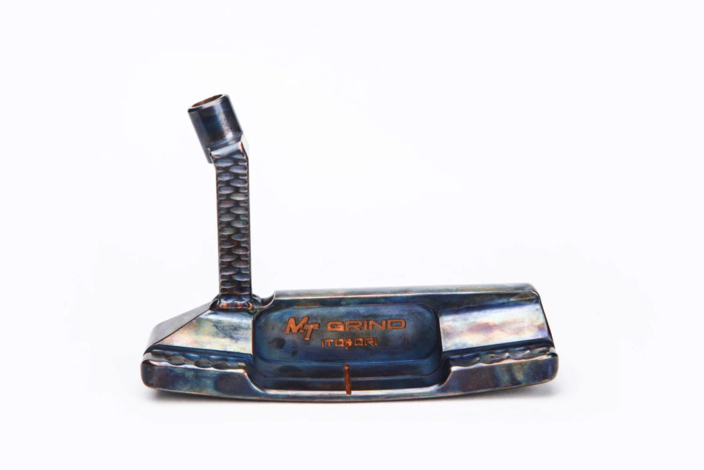 Tuned Neck Vintage Orange Accent Putter - Itobori Golf Shop